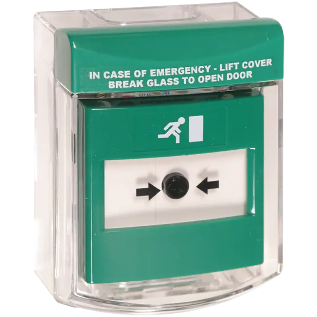 STI Call point stopper green surface – INBUILD UK