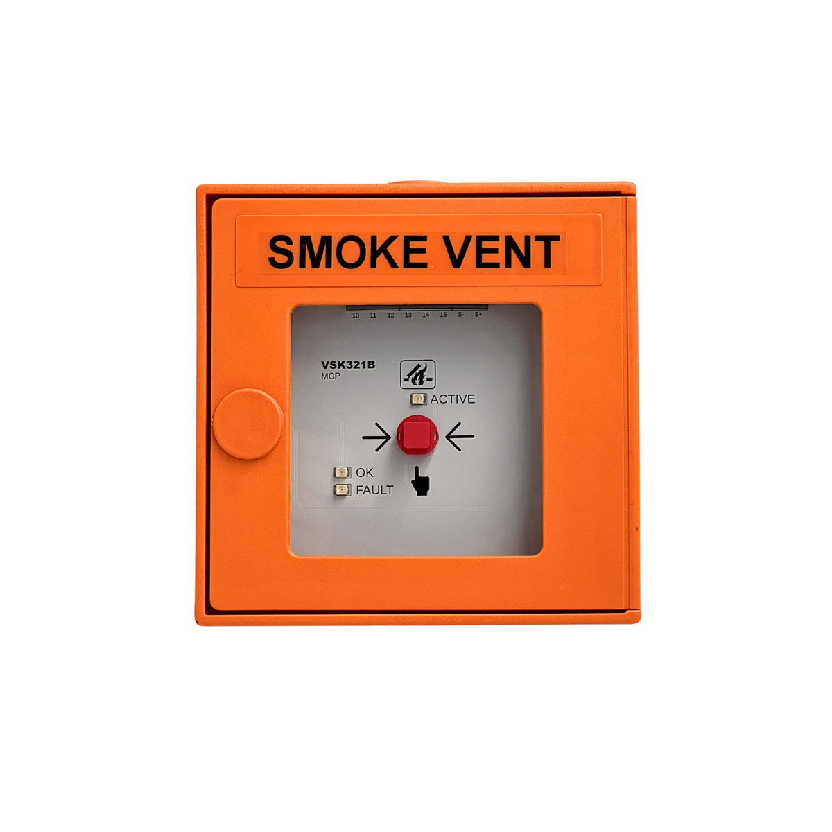 Ventlux Orange MCP Fireman switch for use with SVM, BTR, D&H ...