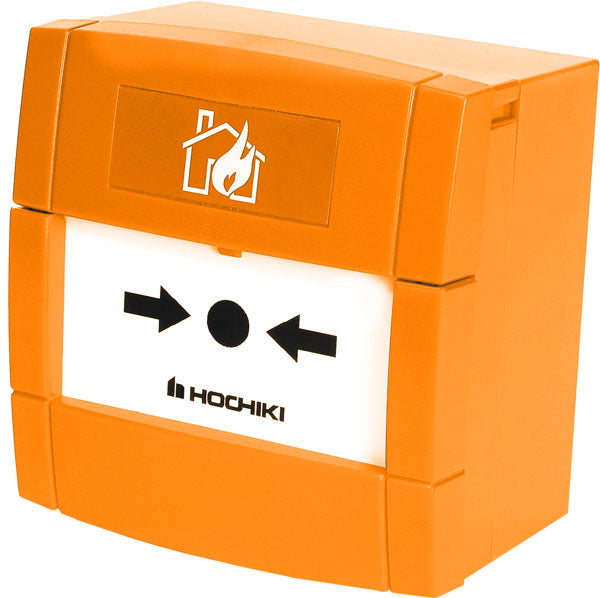Hochiki Conventional Call Point with Back Box Orange "Smoke Vent ...