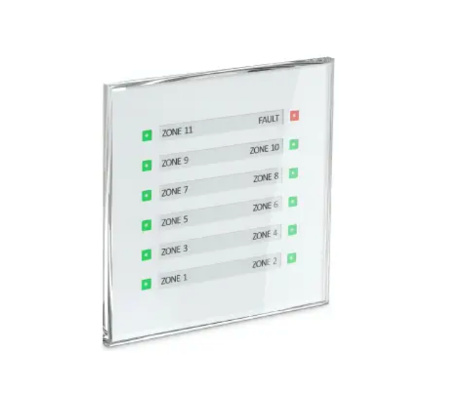 WSC MP MIMIC PANEL FOR WSC5XX K PANELS - MAX 12 ZONE – INBUILD UK
